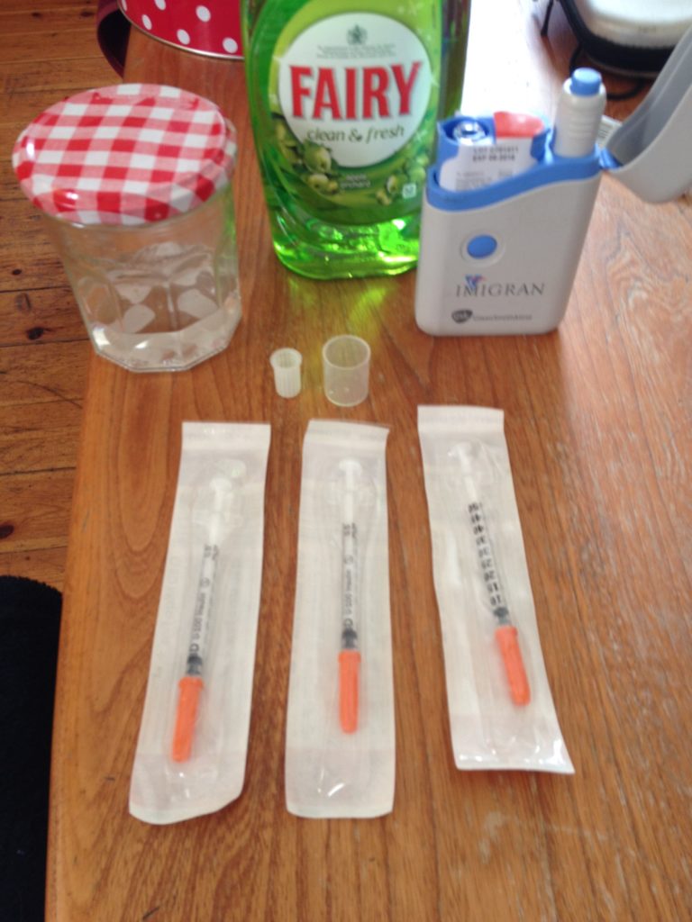 Splitting Sumatriptan Injections – The Cluster Headache Support Group